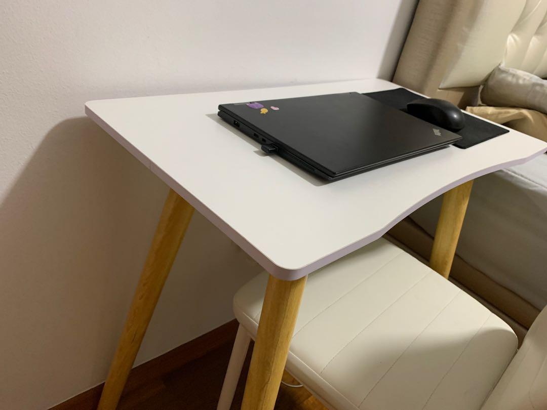 Preloved Compact Size Study Table, Furniture, Tables & Chairs on Carousell