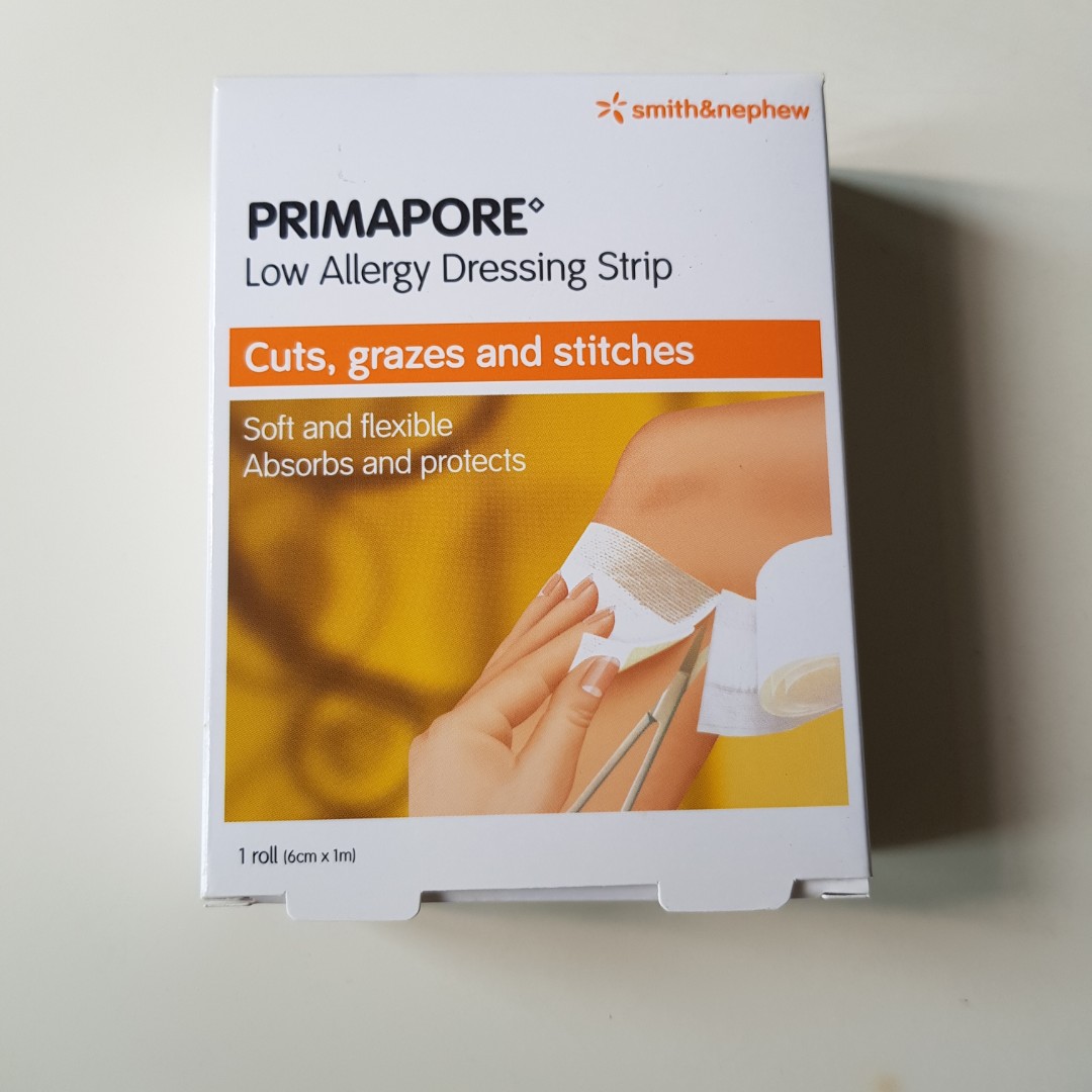 Primapore Low Allergy Dressing Strip, Health & Nutrition, Medical ...