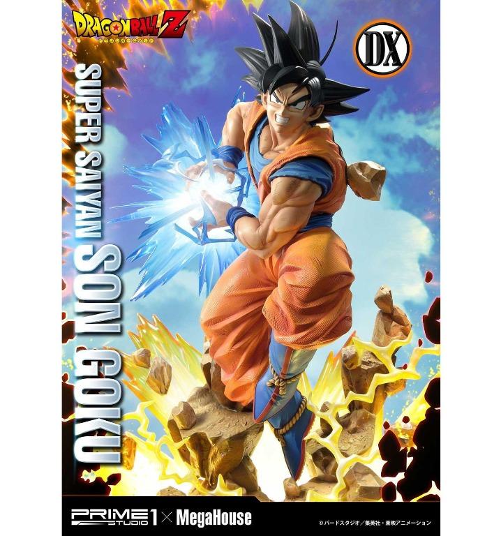 Prime 1 Studio Dragon Ball Z Super Saiyan Son Goku Deluxe Version ...