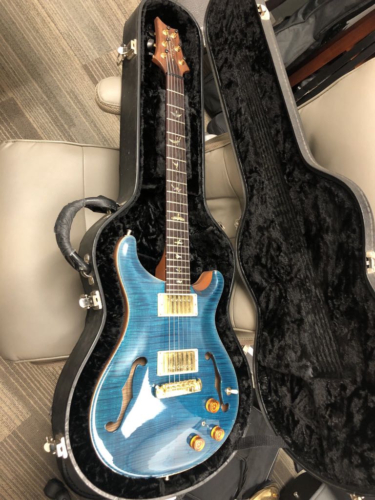 PRS USA HBII Artist Package hollowbody two piezo players condition ...