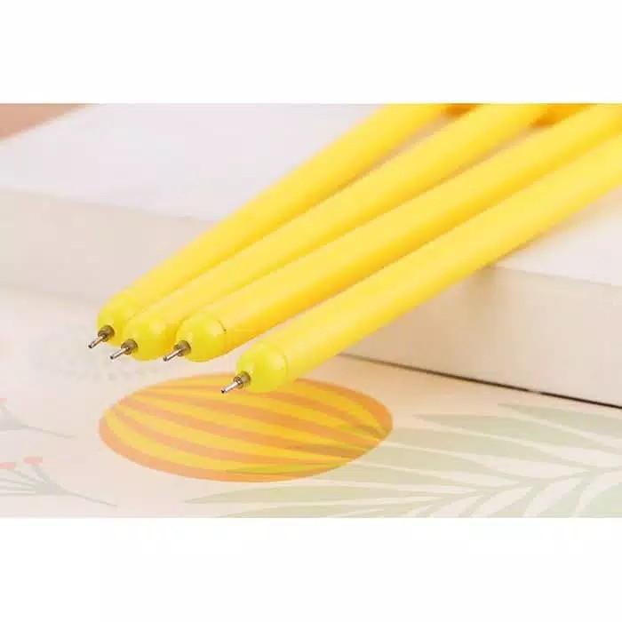 Pulpen Pena Karakter Emoji Kuning Pulpen Pen Bolpoin Ballpoint Emoticon ...
