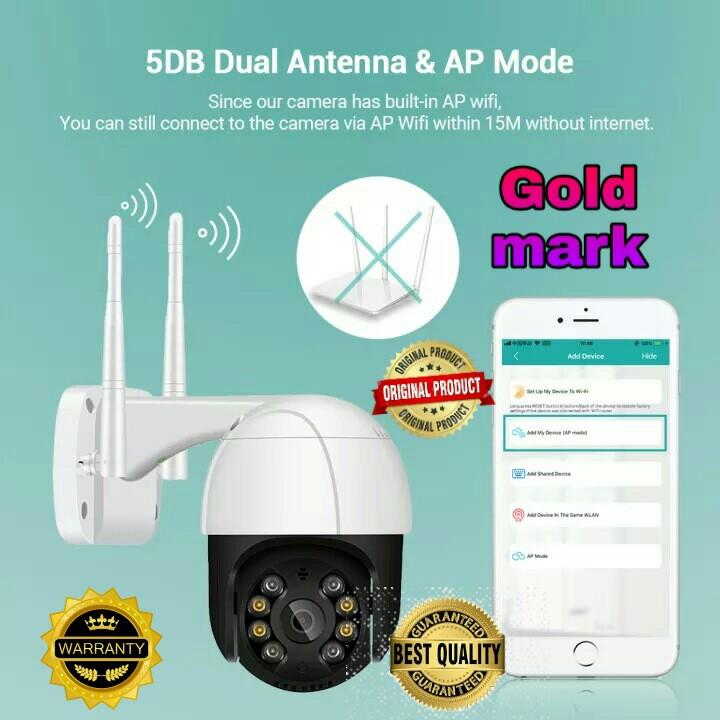 🙋🇺🇸QCY C-P09-121080P Wifi Camera 4X Zoom Motion Detection Two Way ...