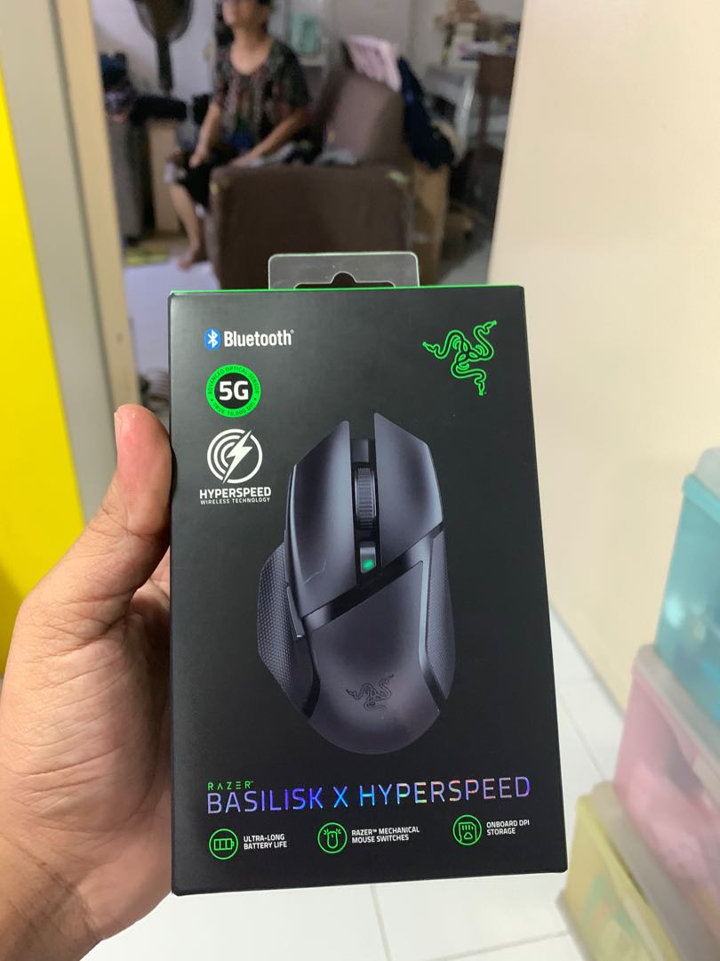 Razer Basilisk X hyperspeed, Computers & Tech, Parts & Accessories ...