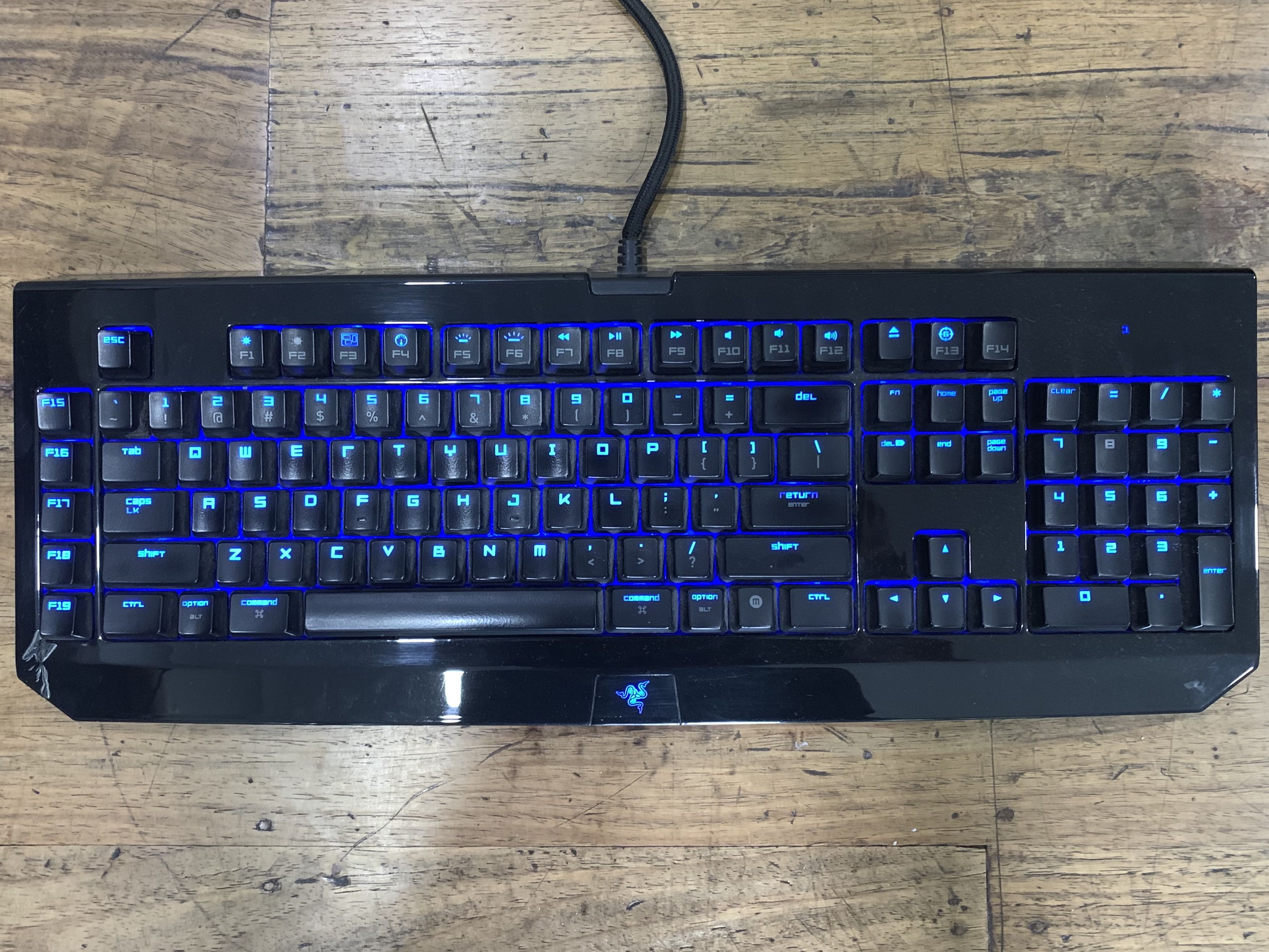 Razer Blackwidow Ultimate Mac layout, Computers & Tech, Parts ...