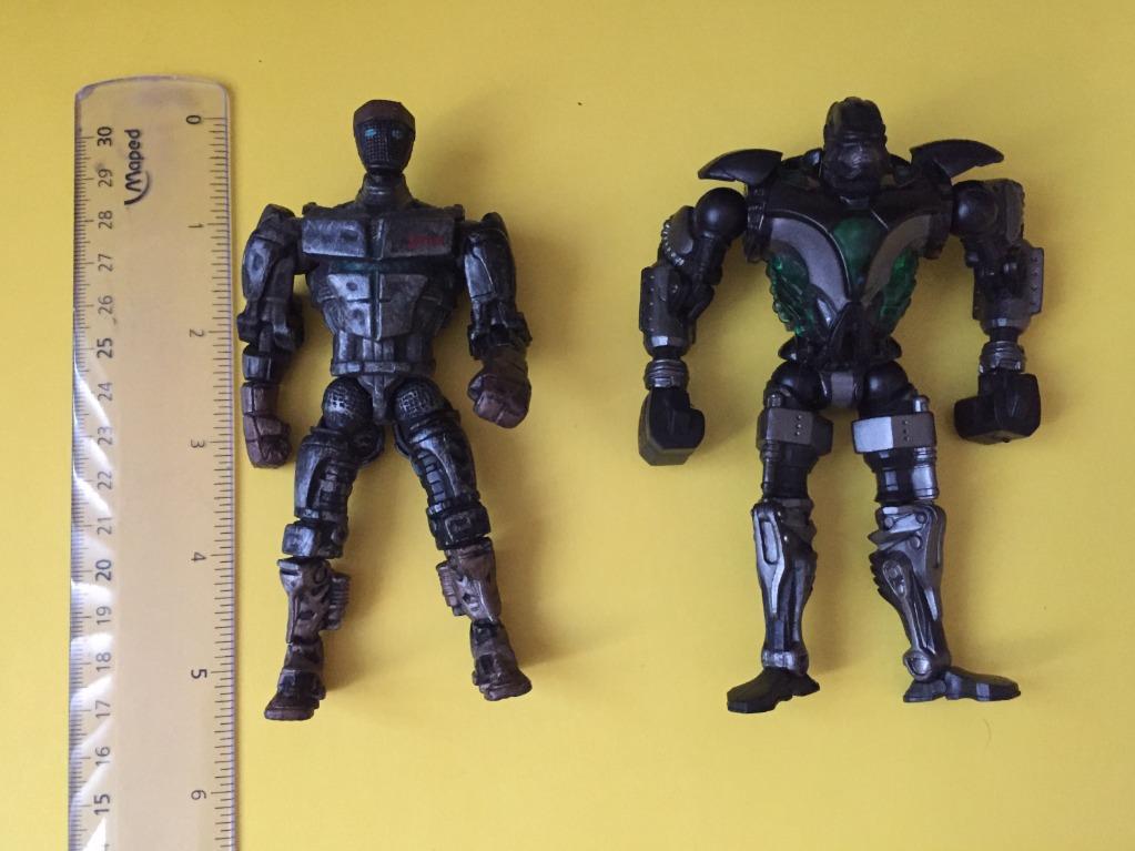 Real Steel Figure Wave Atom and Zeus 5", Hobbies & Toys, Toys & Games ...