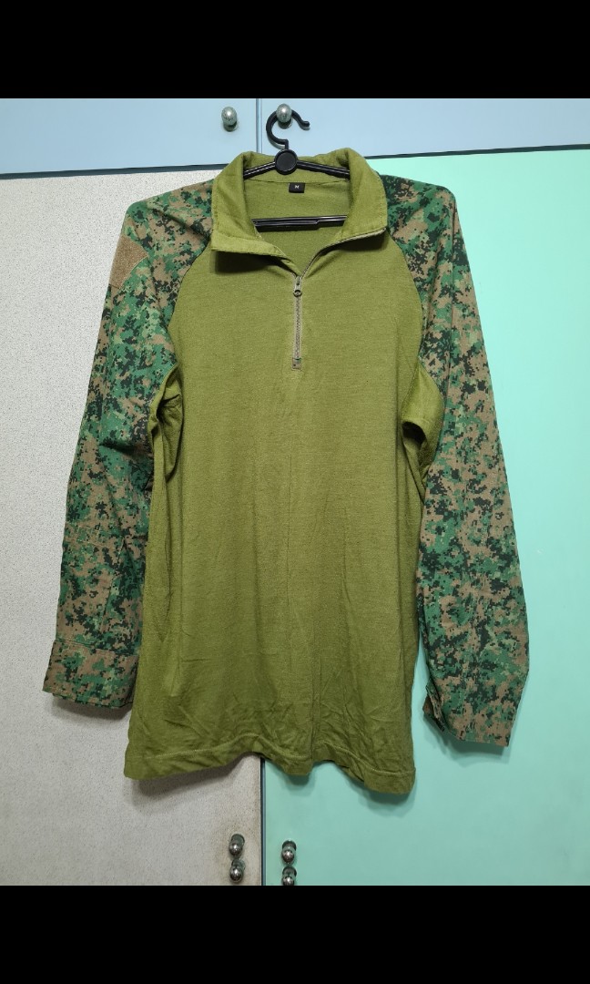 SAF Hybrid Uniform, Men's Fashion, Tops & Sets, Formal Shirts on Carousell