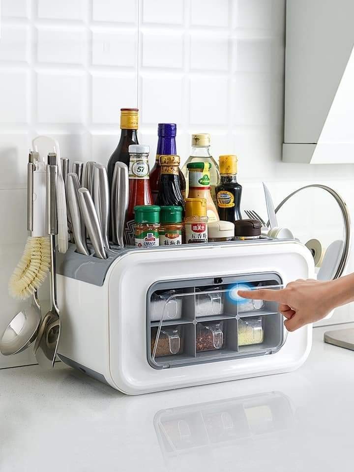 Seasoning display Rackw/Box, Furniture & Home Living, Kitchenware ...