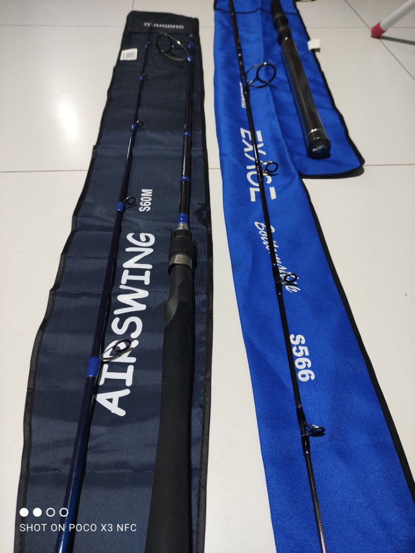 Shimano exage spinning rod, Sports Equipment, Fishing on Carousell