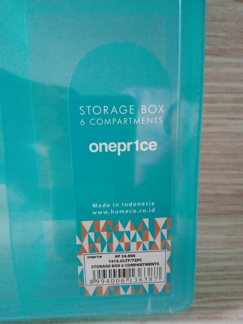 Storage box 6 sekat, Serba Serbi, Others di Carousell