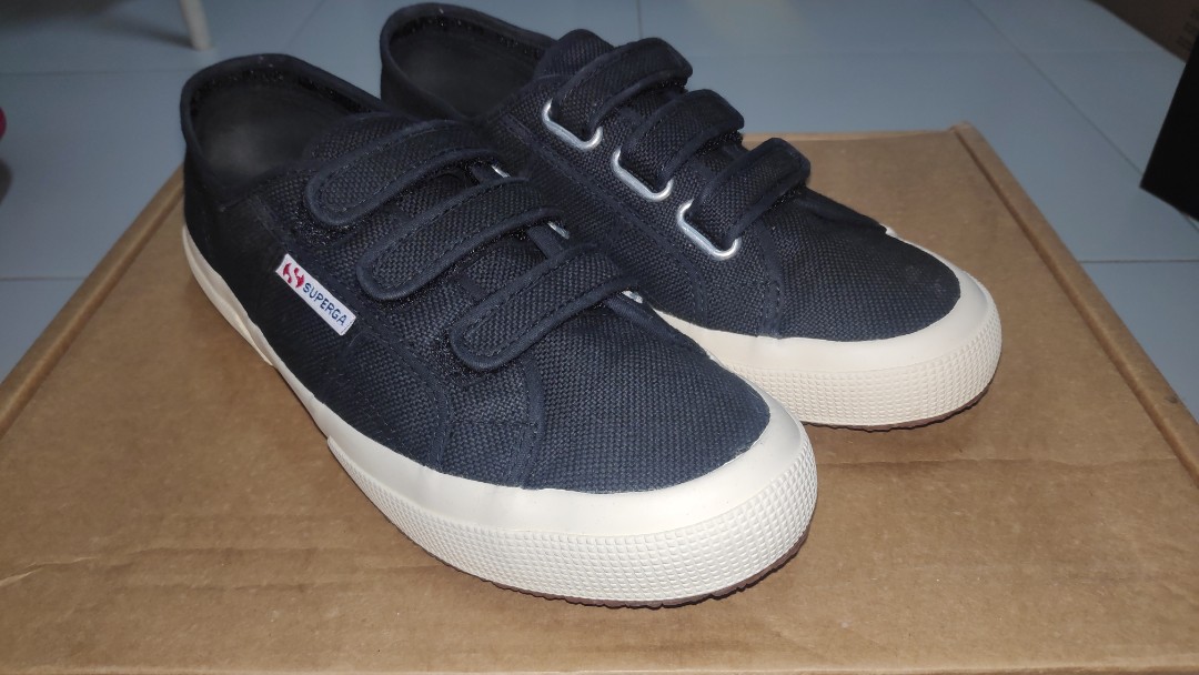 Superga Velcro, Men's Fashion, Footwear, Sneakers on Carousell