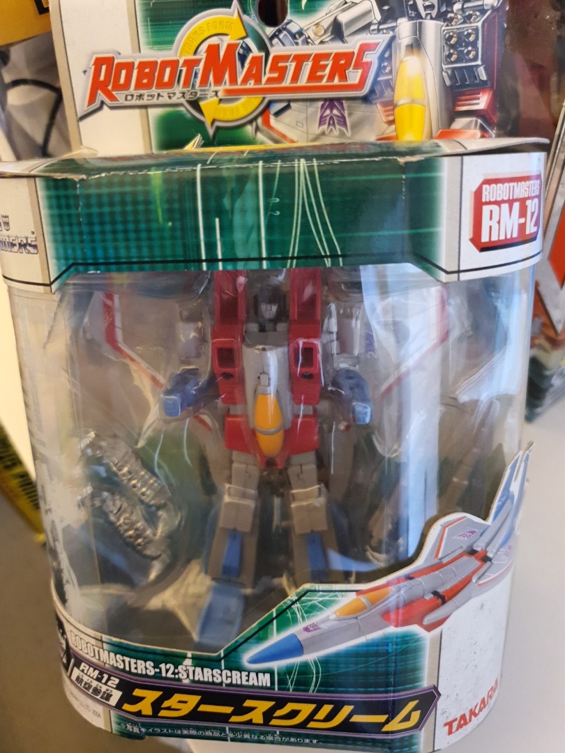 TAKARA ROBOT MASTERS RM-12 STARSCREAM, Hobbies & Toys, Collectibles ...