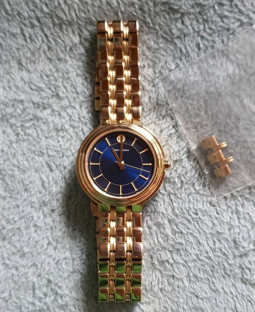 Tory Burch Bailey gold-tone stainless, Luxury, Watches on Carousell