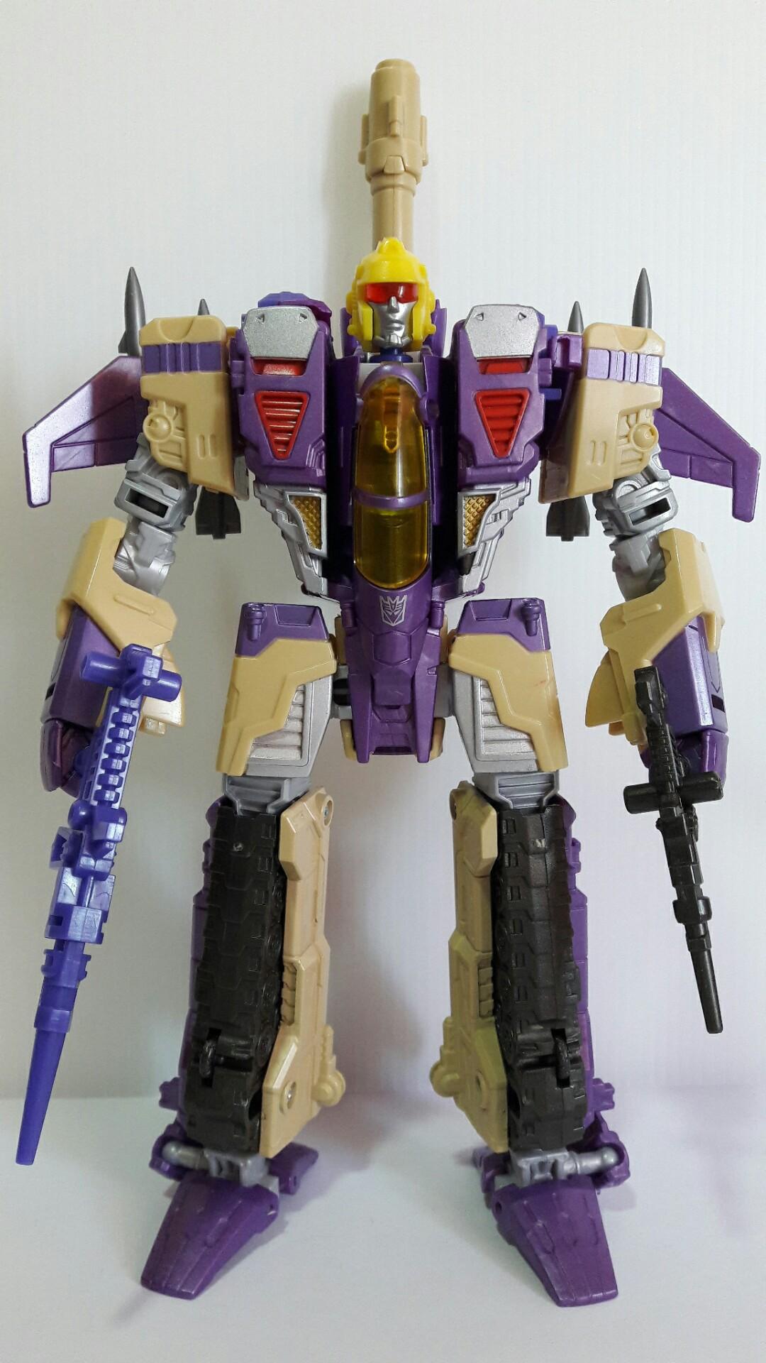 TRANSFORMERS GENERATIONS BLITZWING WITH SXS-A03 ADD ON BIB COMPLETE ...