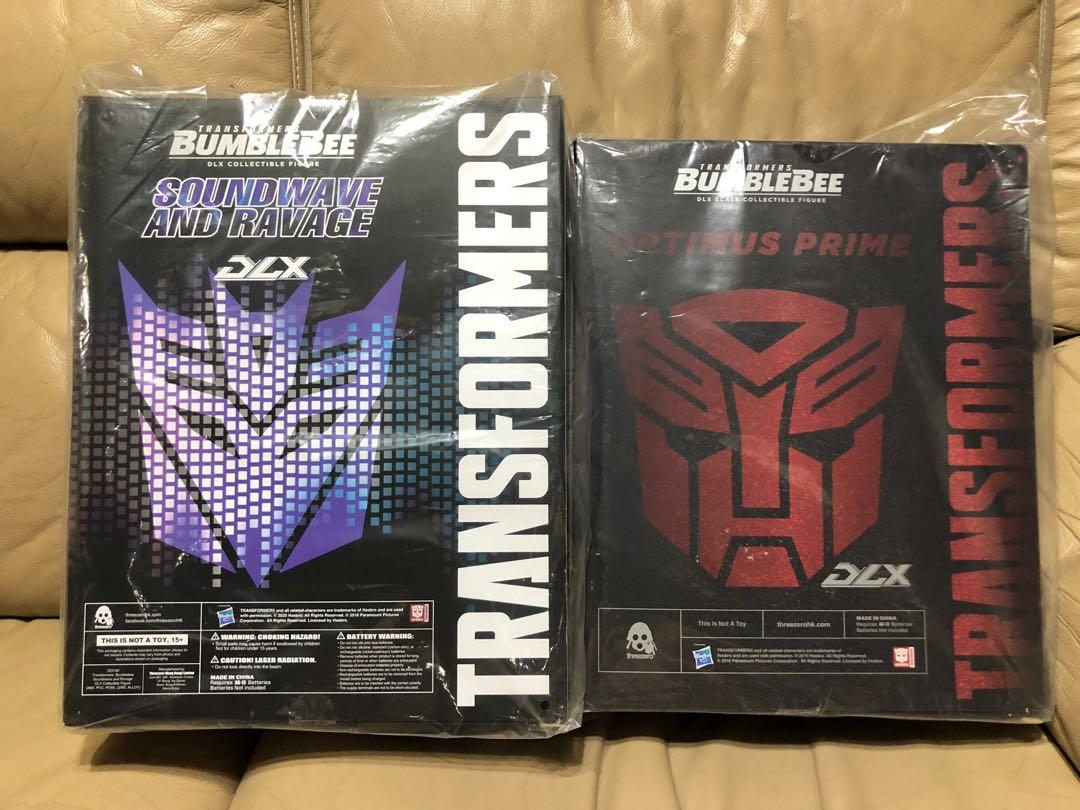 Transformers ThreeA 3A - DLX Collectible Optimus Prime , Soundwave ...