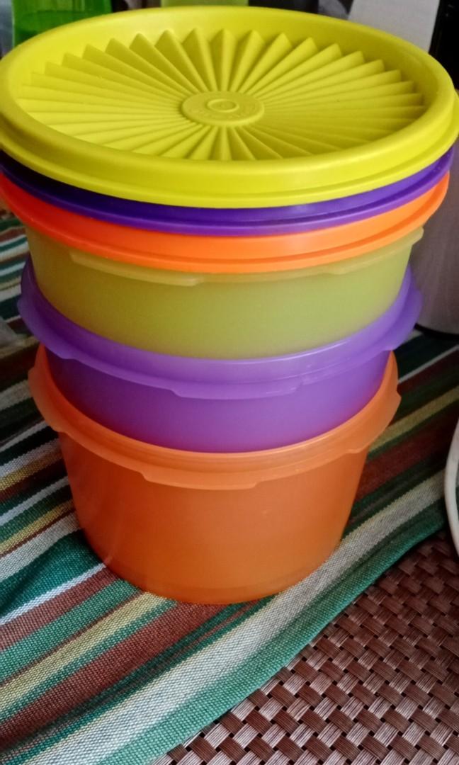 Tupperware toples bulat, Kitchen & Appliances di Carousell