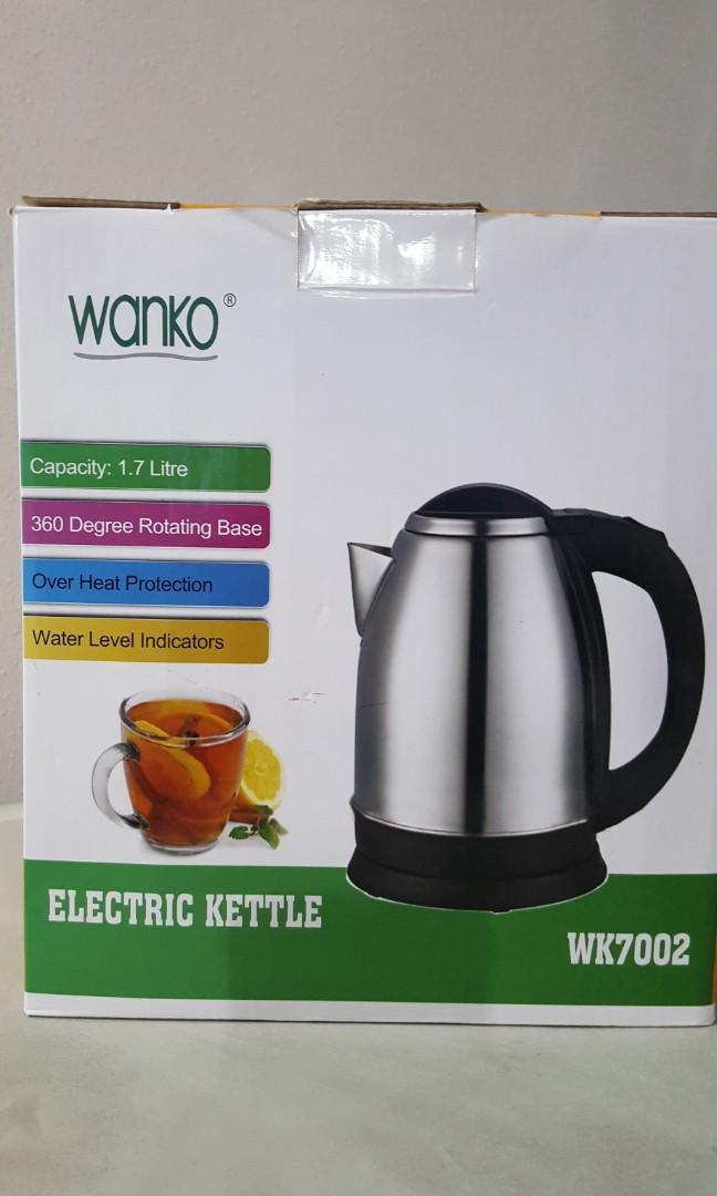 Wanko Electric kettle (1.7l), TV & Home Appliances, Kitchen Appliances, Cookers on Carousell