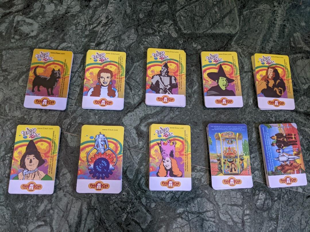 Wizard of Oz, Full Set - Fat Cat arcade series, Hobbies & Toys, Toys ...