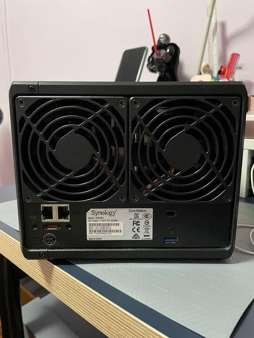 WTS Synology NAS DS918+, Computers & Tech, Parts & Accessories ...