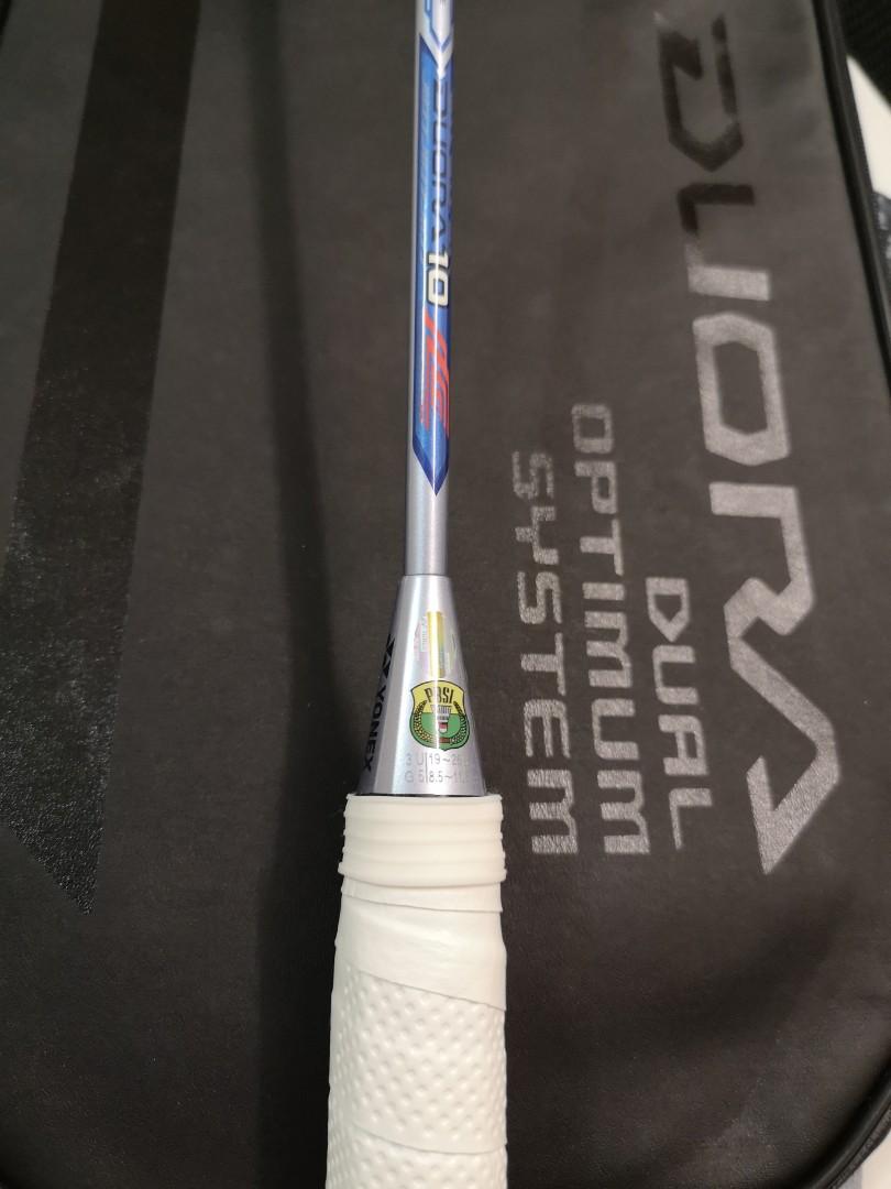 Yonex Duora 10 LCW Limited Edition (Silver) Badminton Racket (Li Ning ...