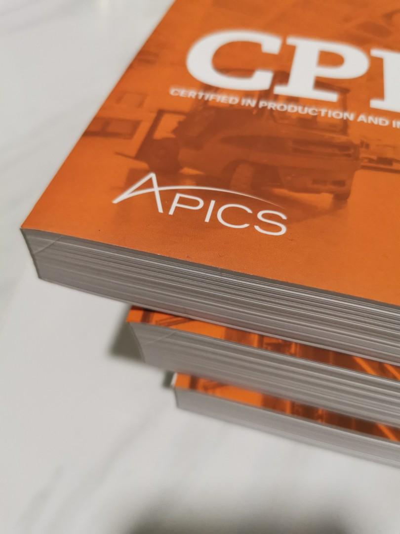 APICS CPIM Part 1 and 2 (2020), Books & Stationery, Textbooks ...