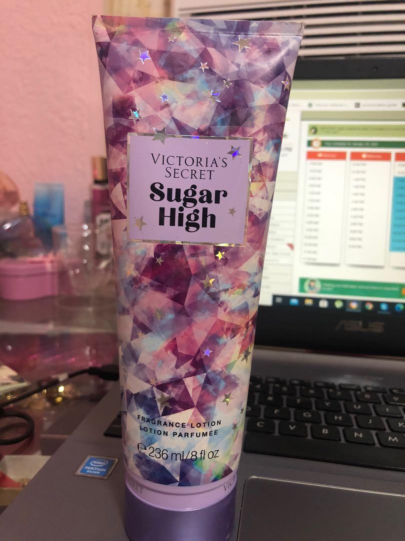 Auth victoria’s secret sugar high lotion, Beauty & Personal Care, Bath ...