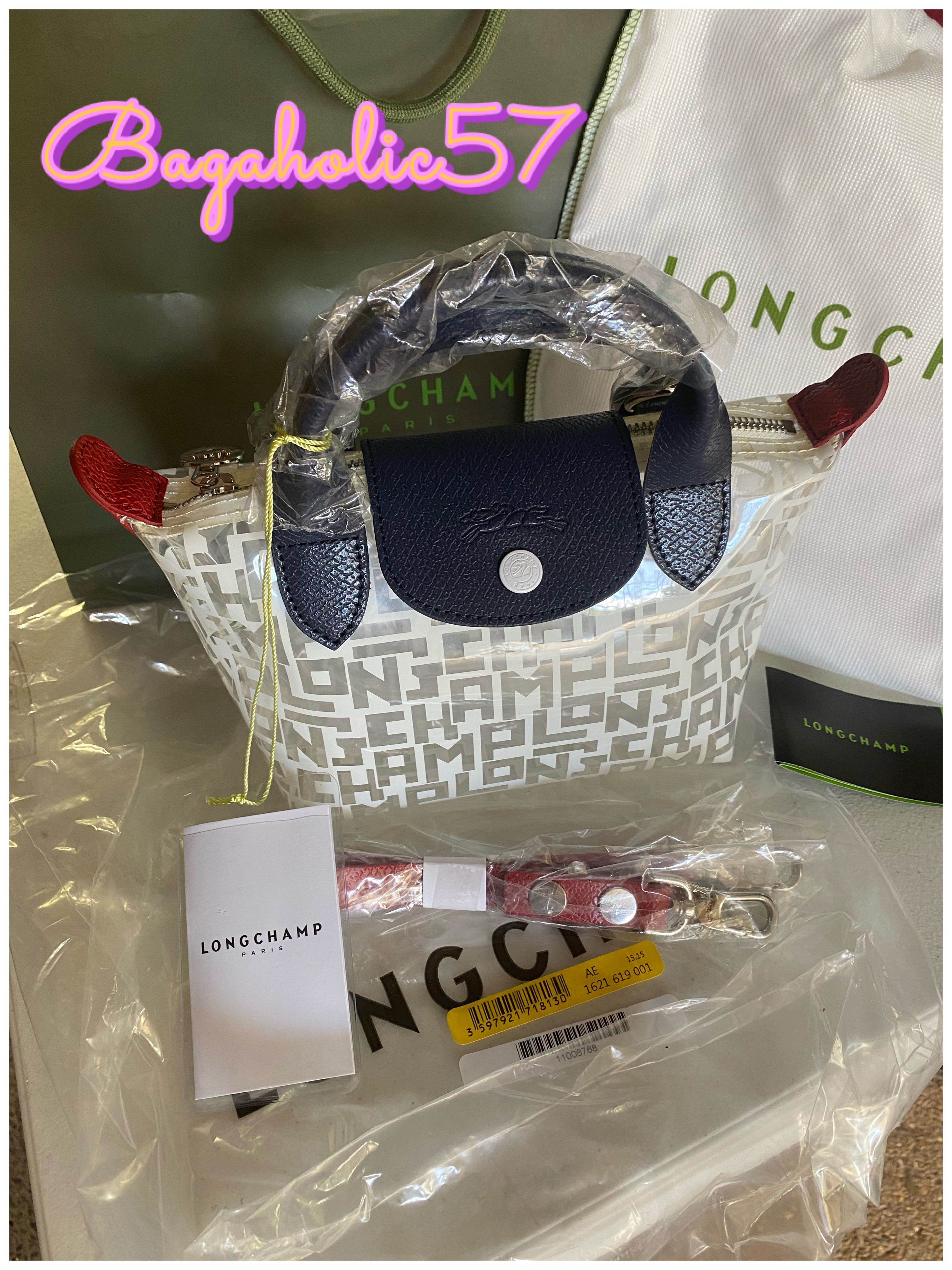 Authentic Longchamp LGP in transparent body (Limited Edition), Women's ...