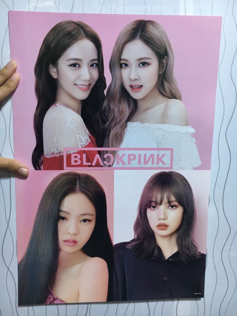 Blackpink Poster, Hobbies & Toys, Memorabilia & Collectibles, K-Wave on ...