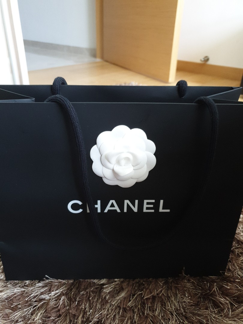 Chanel Paper Bag, Luxury, Bags & Wallets on Carousell