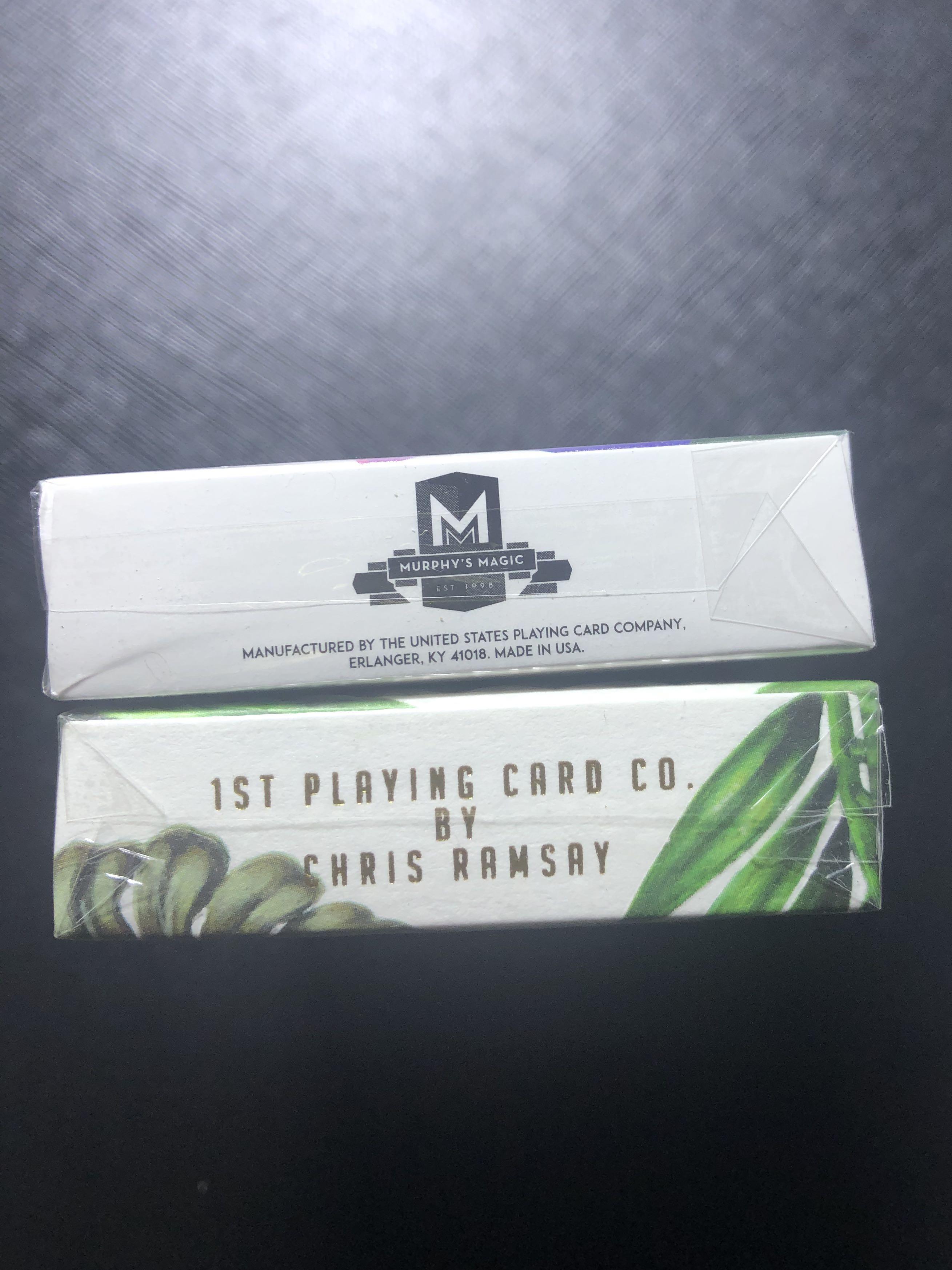 Chris Ramsay’s Memento Mori and V3 playing cards, Hobbies & Toys, Toys ...