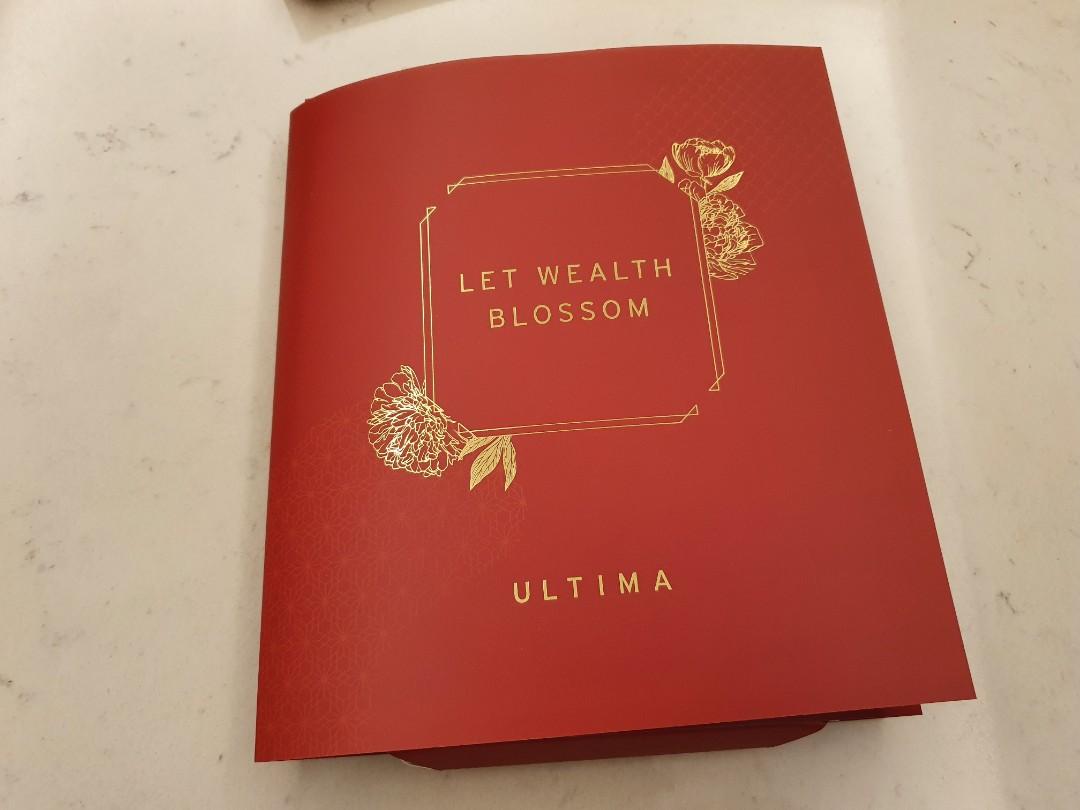Citibank Ultima 2021 red packet ang bao + holder, Everything Else on ...