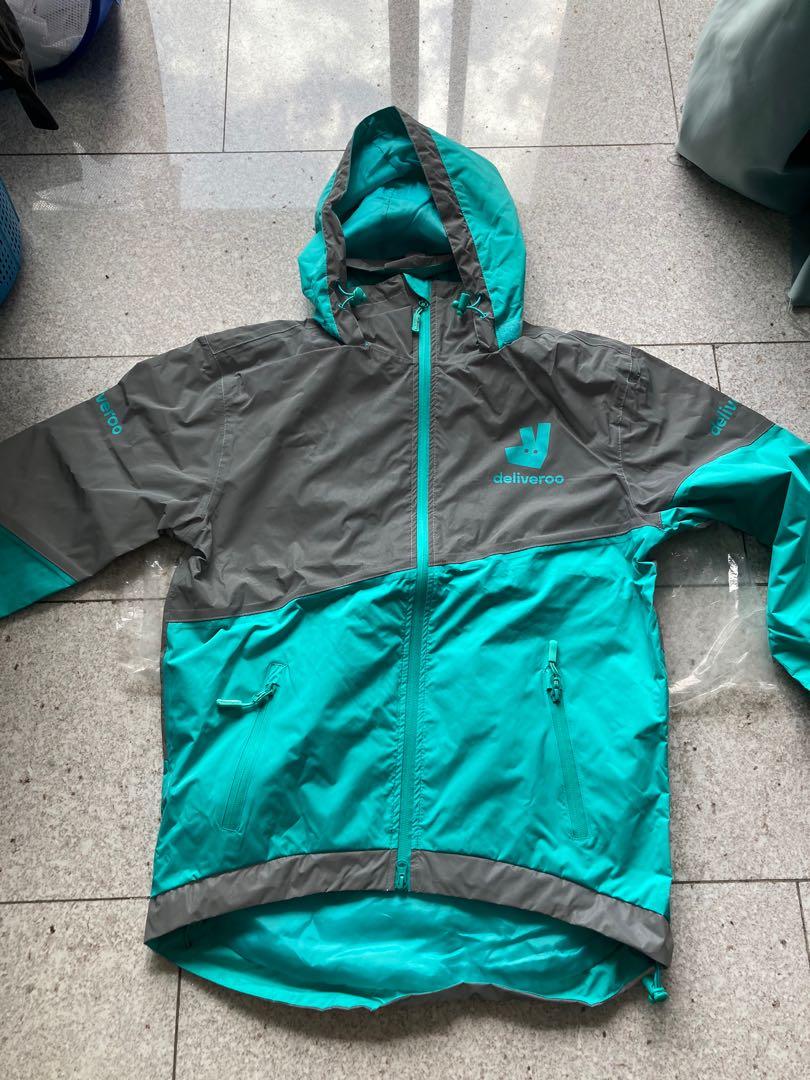 Deliveroo Rain Jacket, Sports Equipment, Bicycles & Parts, Parts ...