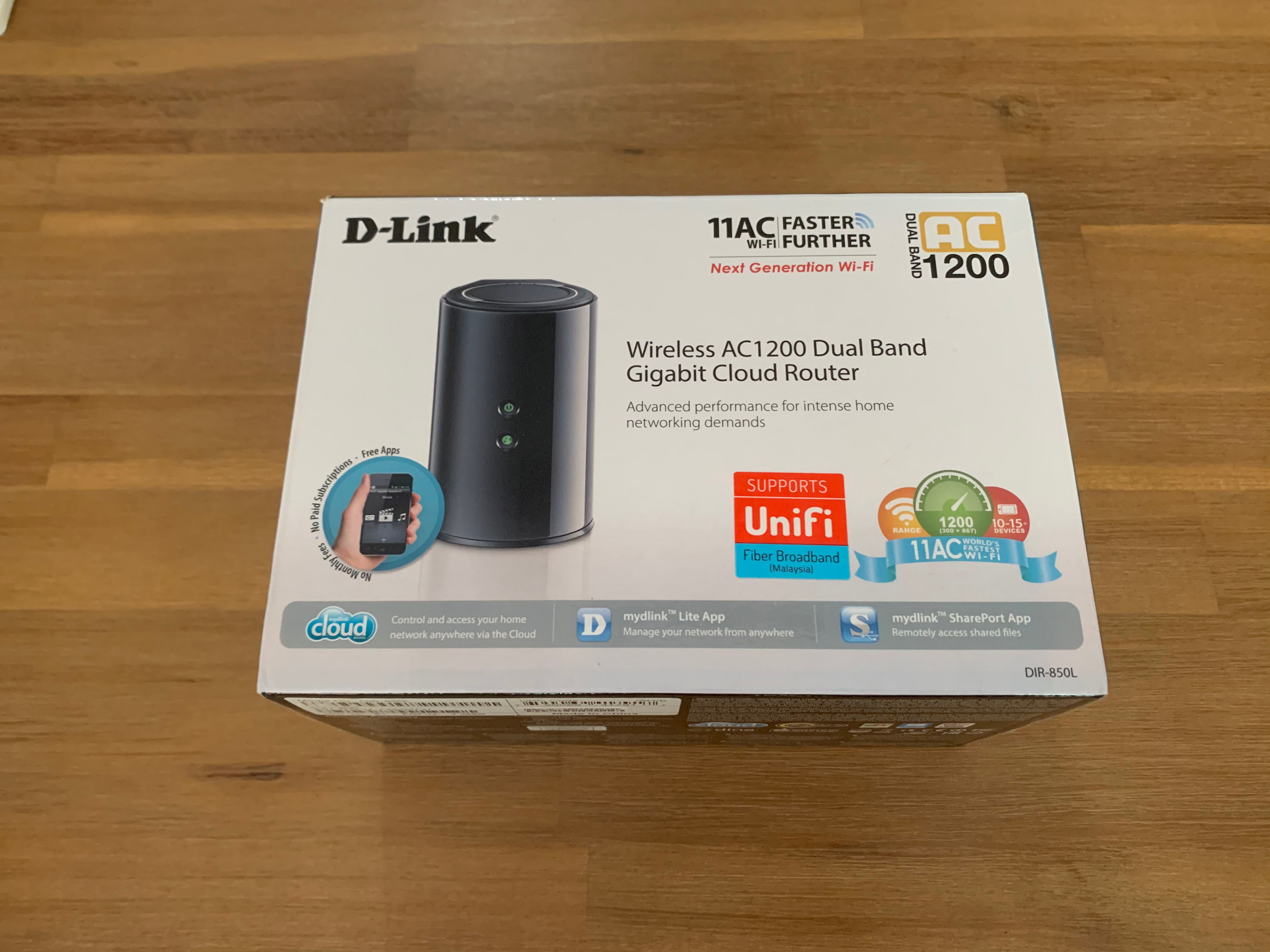 D-Link AC1200 Wireless router, Computers & Tech, Parts & Accessories ...