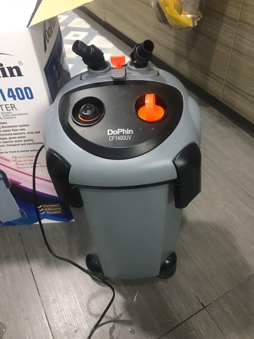 Dolphin CF1400 canister filter (with UV light), Pet Supplies, Homes ...