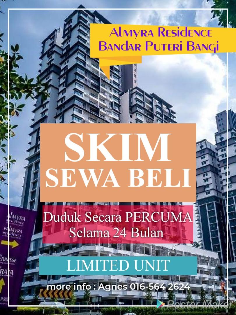 Duduk Secara PERCUMA Melalui SKIM SEWA BELI Almyra Residence Bandar ...