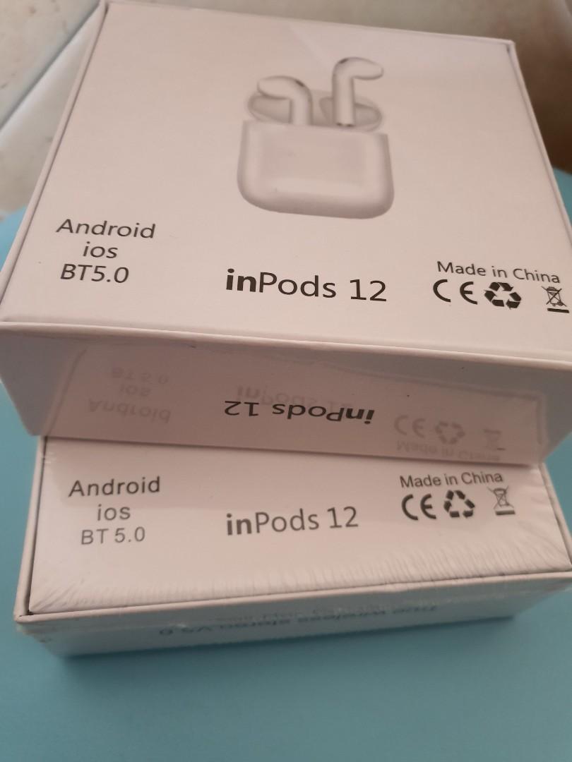 Earbuds inPods 12 (various colors available), Audio, Earphones on Carousell