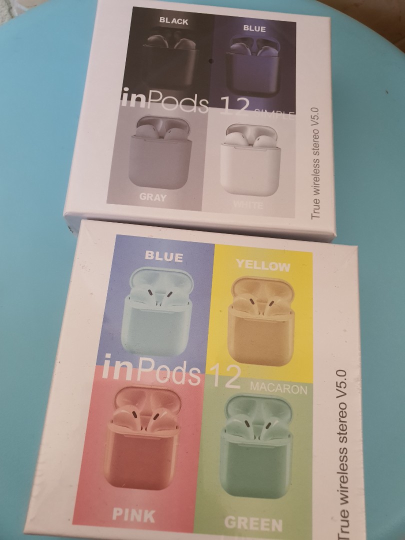 Earbuds inPods 12 (various colors available), Audio, Earphones on Carousell