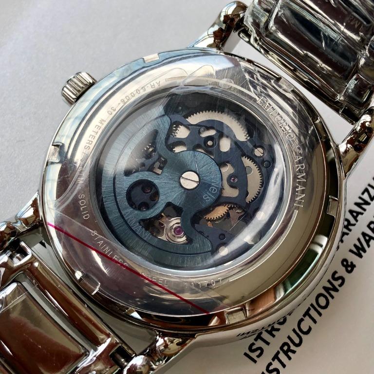 Emporio Armani - AR60006 Mechanical Watch, Luxury, Watches on Carousell