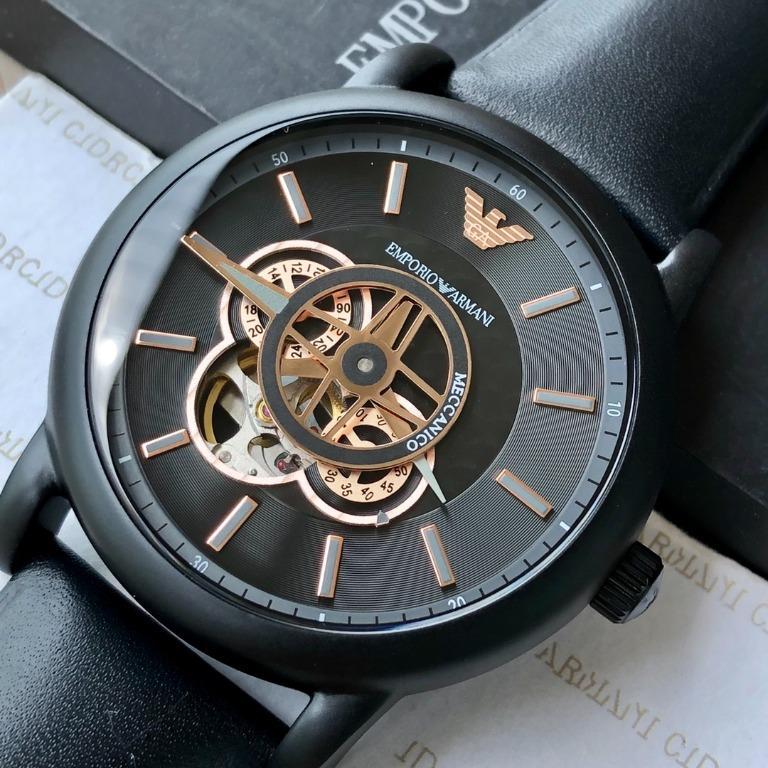 Emporio Armani - AR60012 Mechanical Watch, Luxury, Watches on Carousell