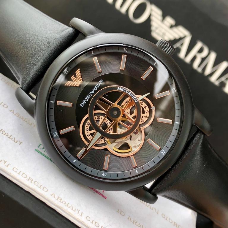 Emporio Armani - AR60012 Mechanical Watch, Luxury, Watches on Carousell
