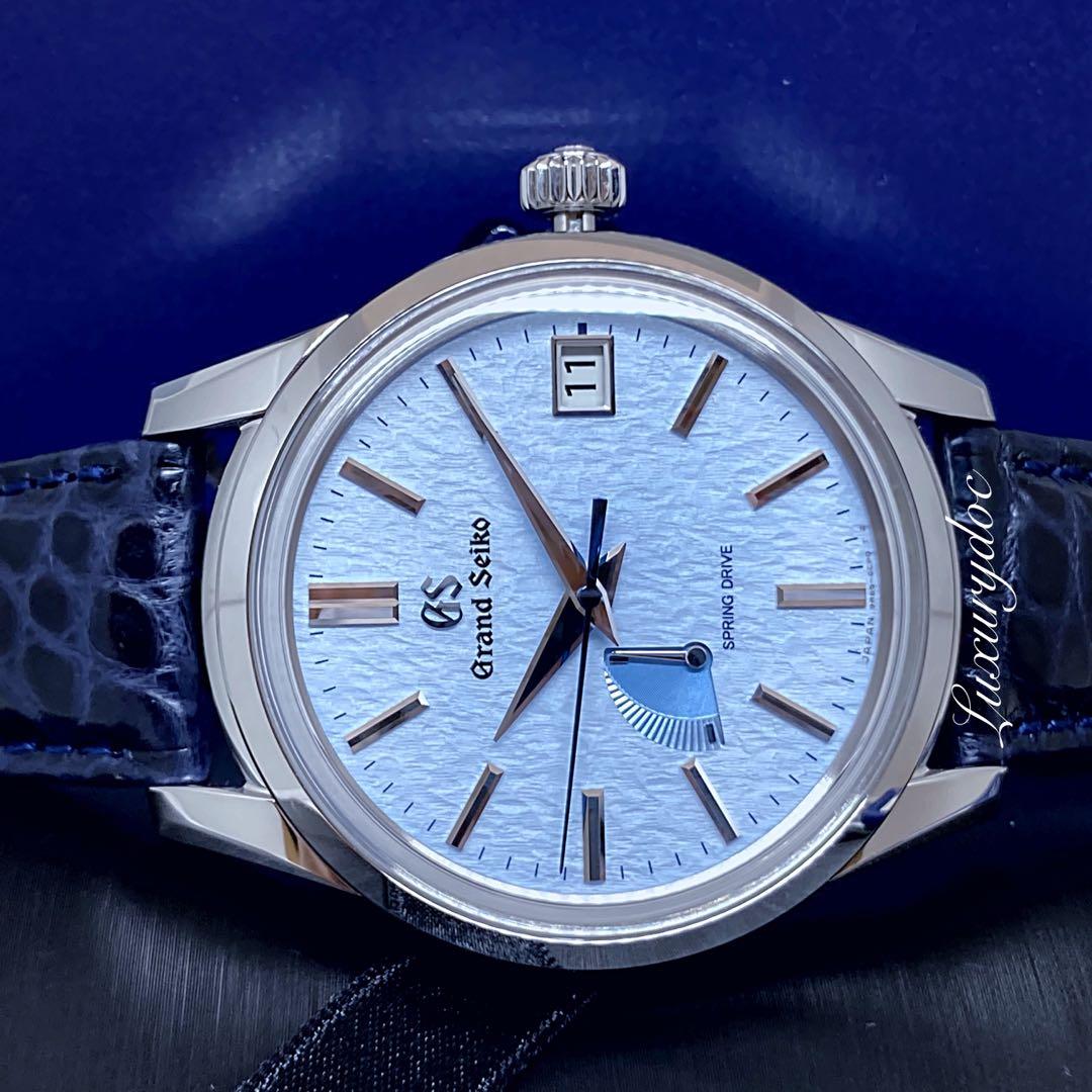 FS.BNIB GRAND SEIKO ELEGANCE COLLECTION AUTOMATIC SPRING DRIVE SKYFLAKE ...