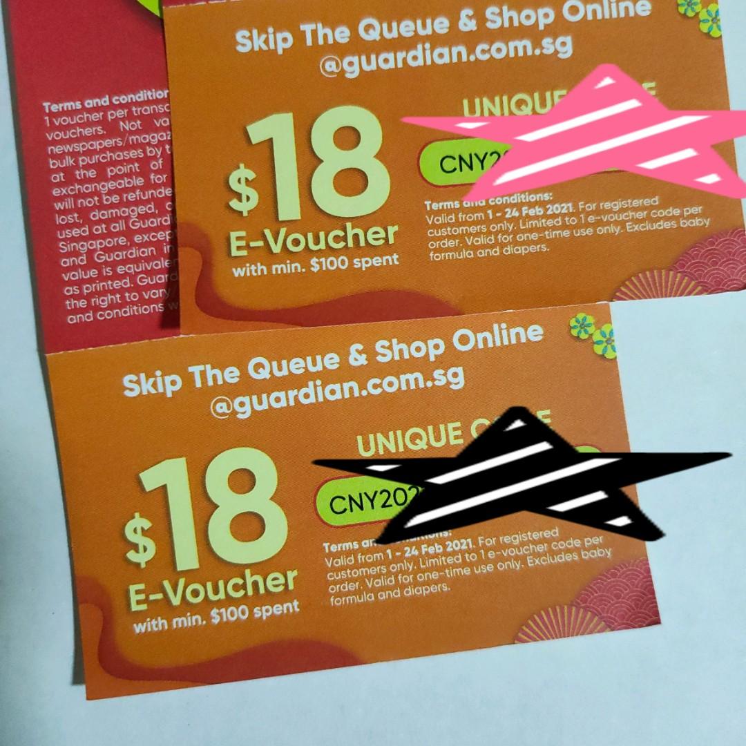 Guardian Voucher, Everything Else on Carousell