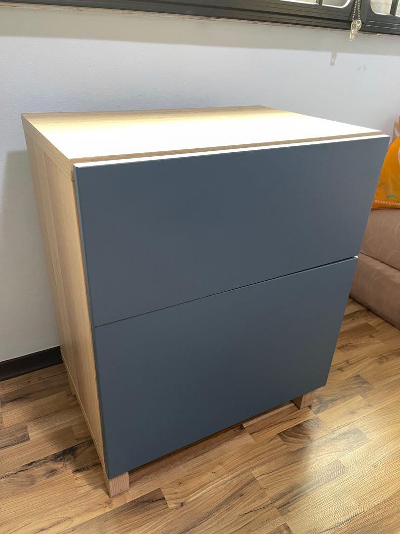 Ikea BESTA Drawer Shelf, Furniture & Home Living, Furniture, Shelves ...