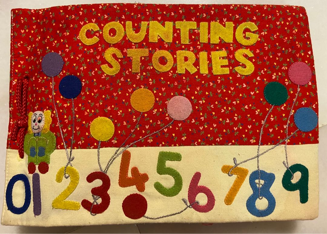 Interactive Fabric book of counting stories, Babies & Kids, Toys ...