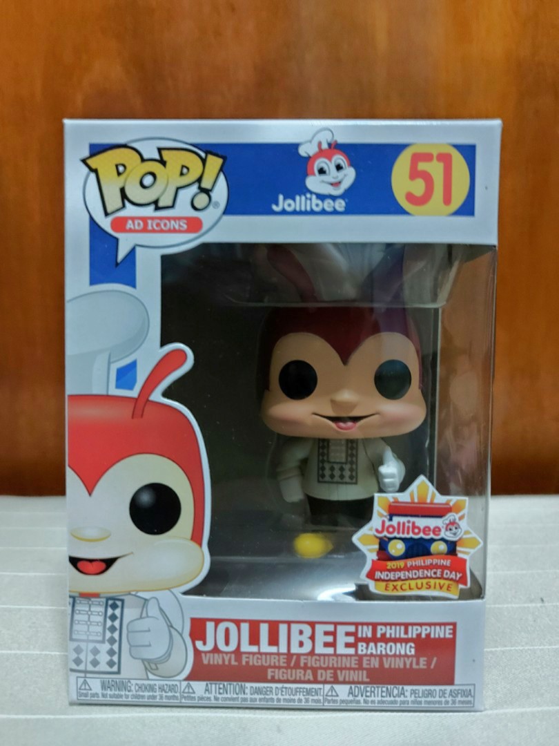 JOLLIBEE BARONG FUNKO POP!, Hobbies & Toys, Toys & Games on Carousell