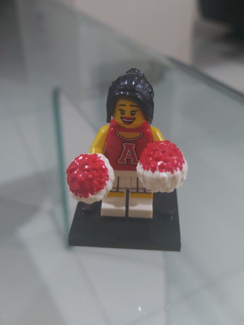 Lego Minifigure series 8 Cheerleader, Toys & Collectibles, Mainan di ...
