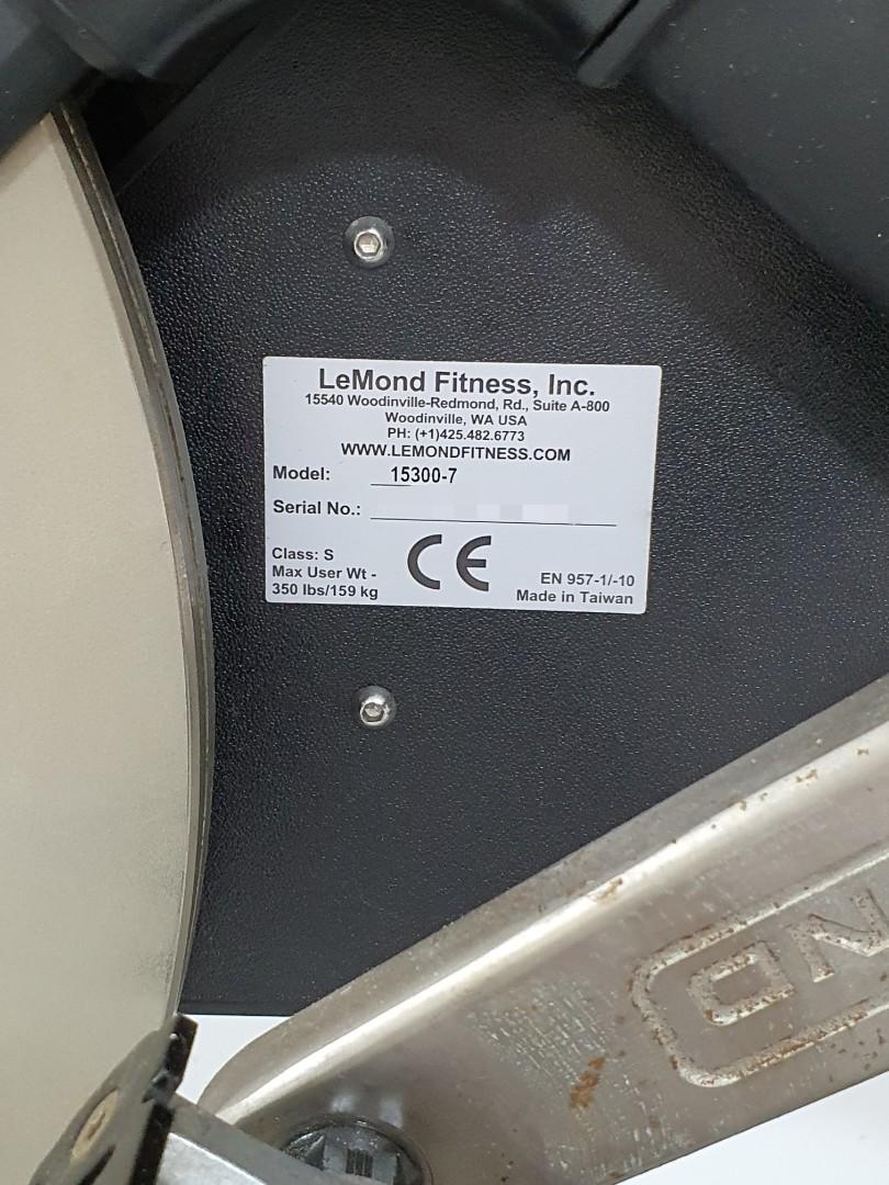 LEMOND REVMASTER CYCLING BIKE / Spin Bike, Sports Equipment, Exercise ...