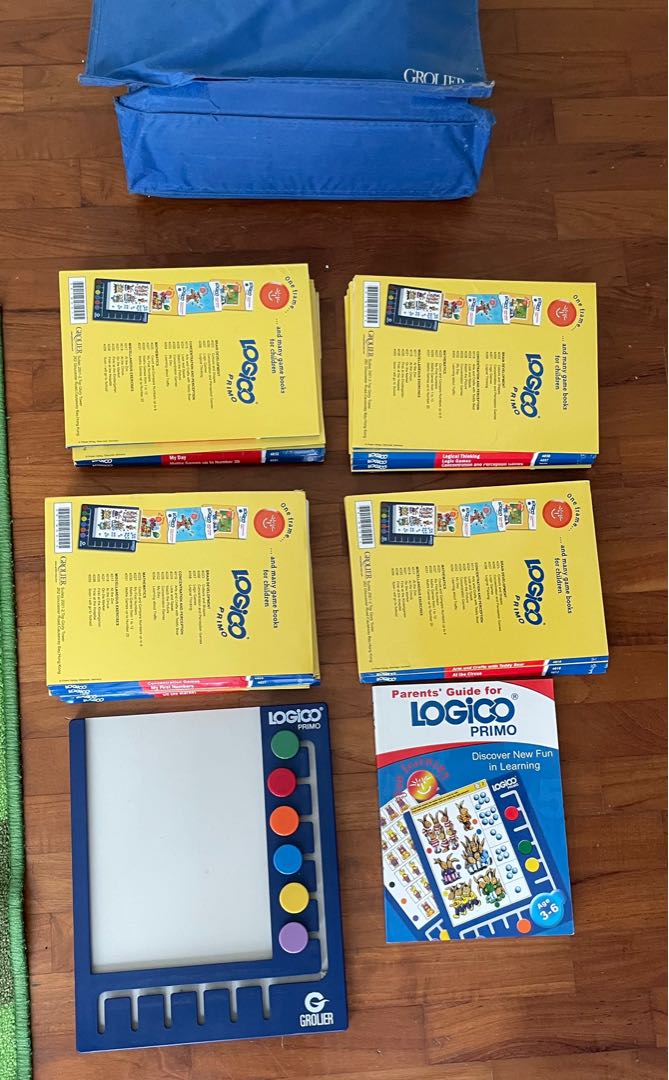 Logico Primo Set from Grolier, Hobbies & Toys, Books & Magazines ...
