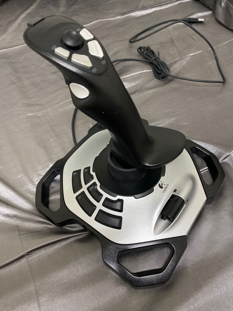 Logitech Extreme 3D Pro Joystick, Video Gaming, Gaming Accessories ...