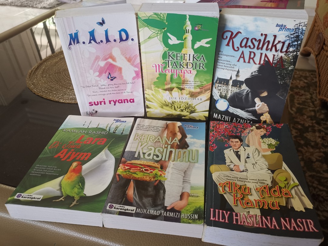 Malay Novels Buku Melayu Part 4, Hobbies & Toys, Books & Magazines ...
