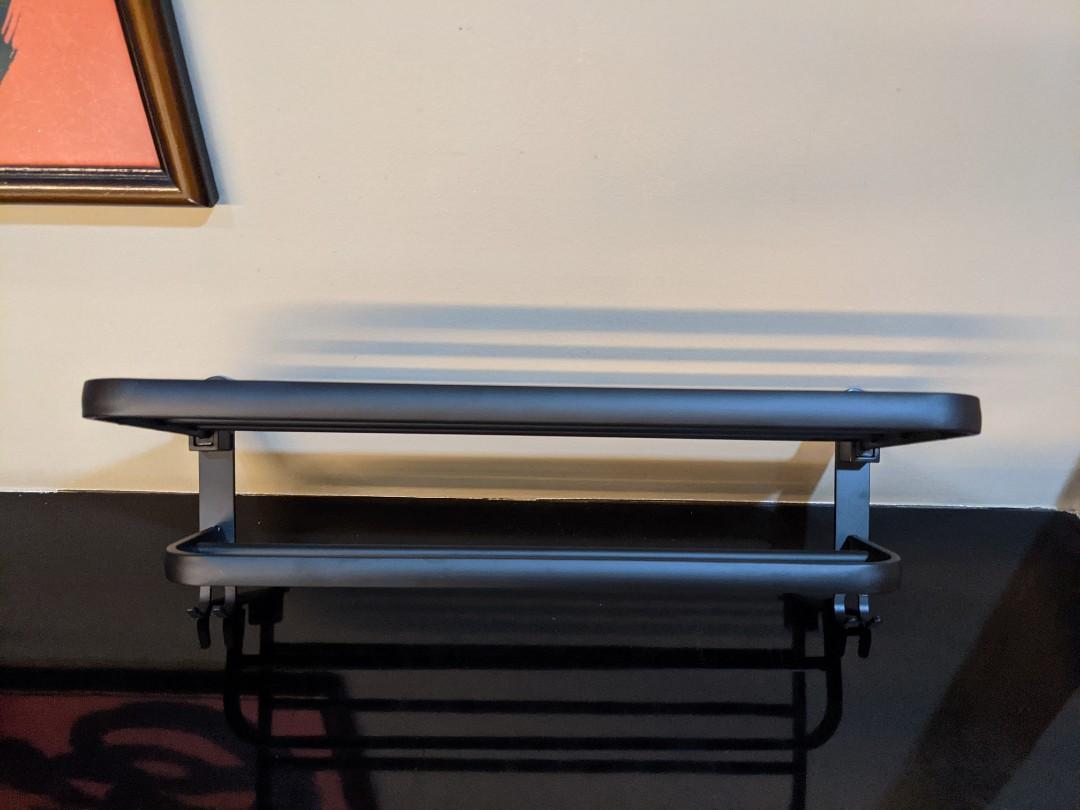 Matt black tower rack, Furniture & Home Living, Furniture, Shelves ...